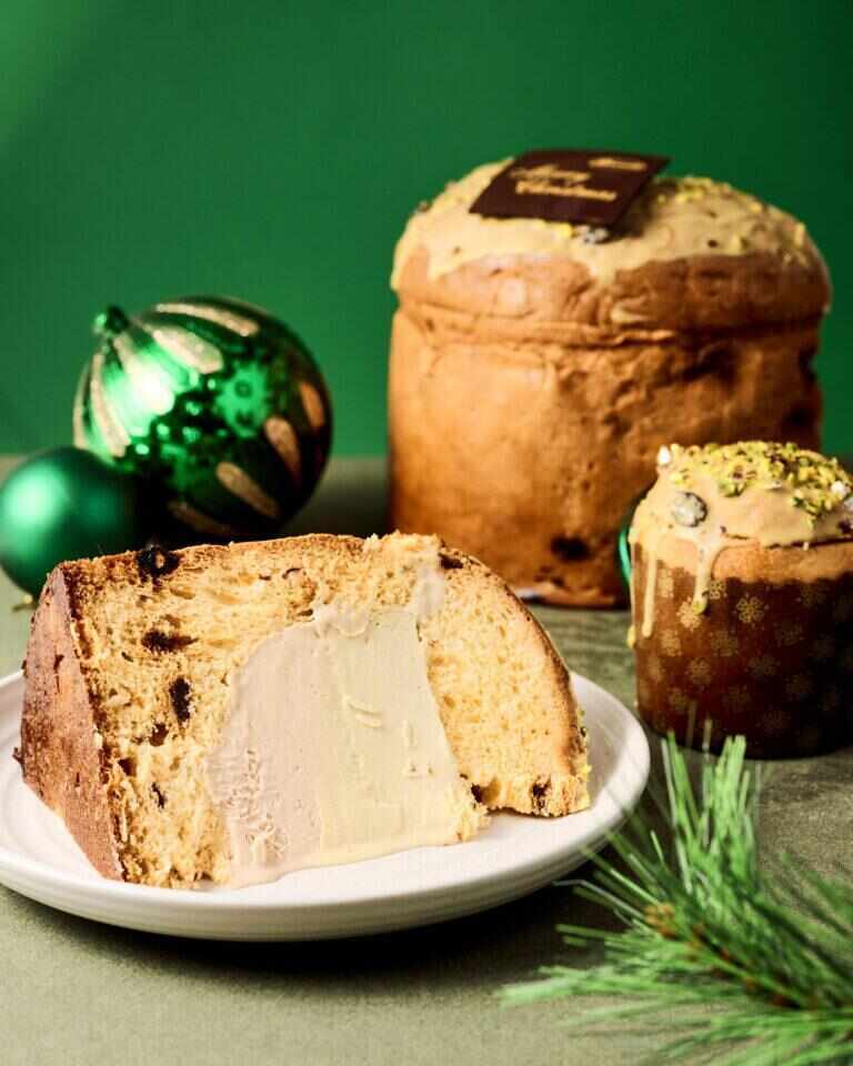 Mini Panettone Con Gelato - Brunetti Classico Cafe Melbourne