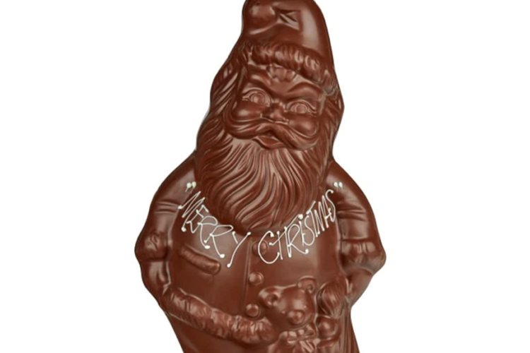 CHOCOLATE SANTA - LARGE - Brunetti Classico Cafe Melbourne