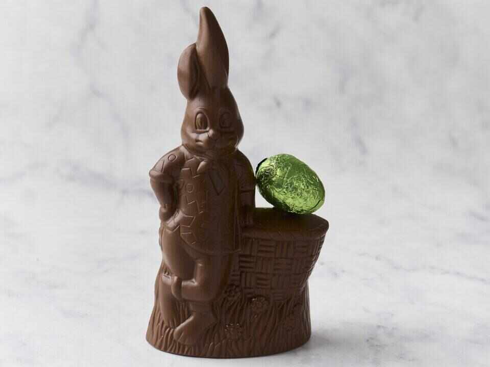Large Milk Chocolate Bunny - Brunetti Classico Cafe Melbourne