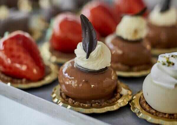 Strawberry Gelato - Brunetti Classico Cafe Melbourne