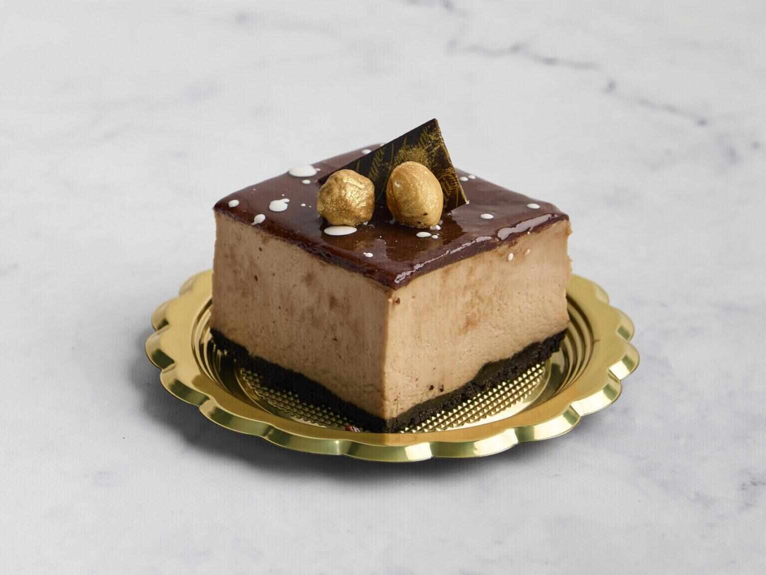 CHEESECAKE NUTELLA SLICE - Brunetti Classico Cafe Melbourne