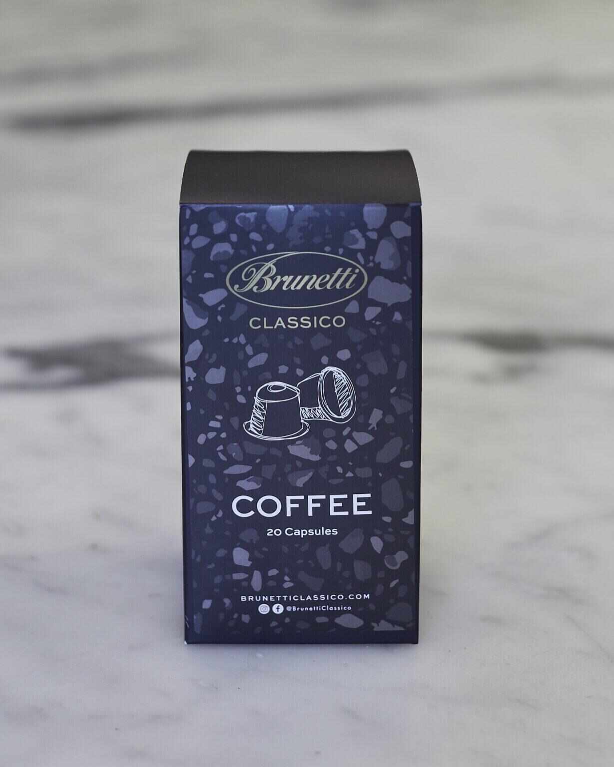 Coffee Capsules - Order Online Today | Brunetti Classico