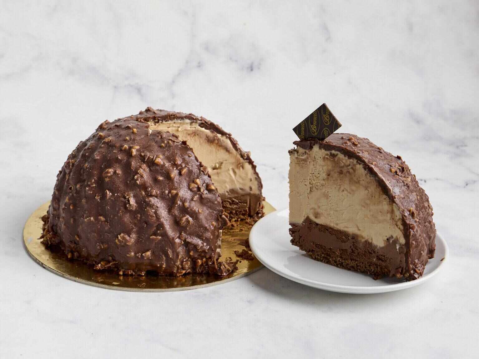 Torta Gelato - Rocher - Brunetti Classico Cafe Melbourne