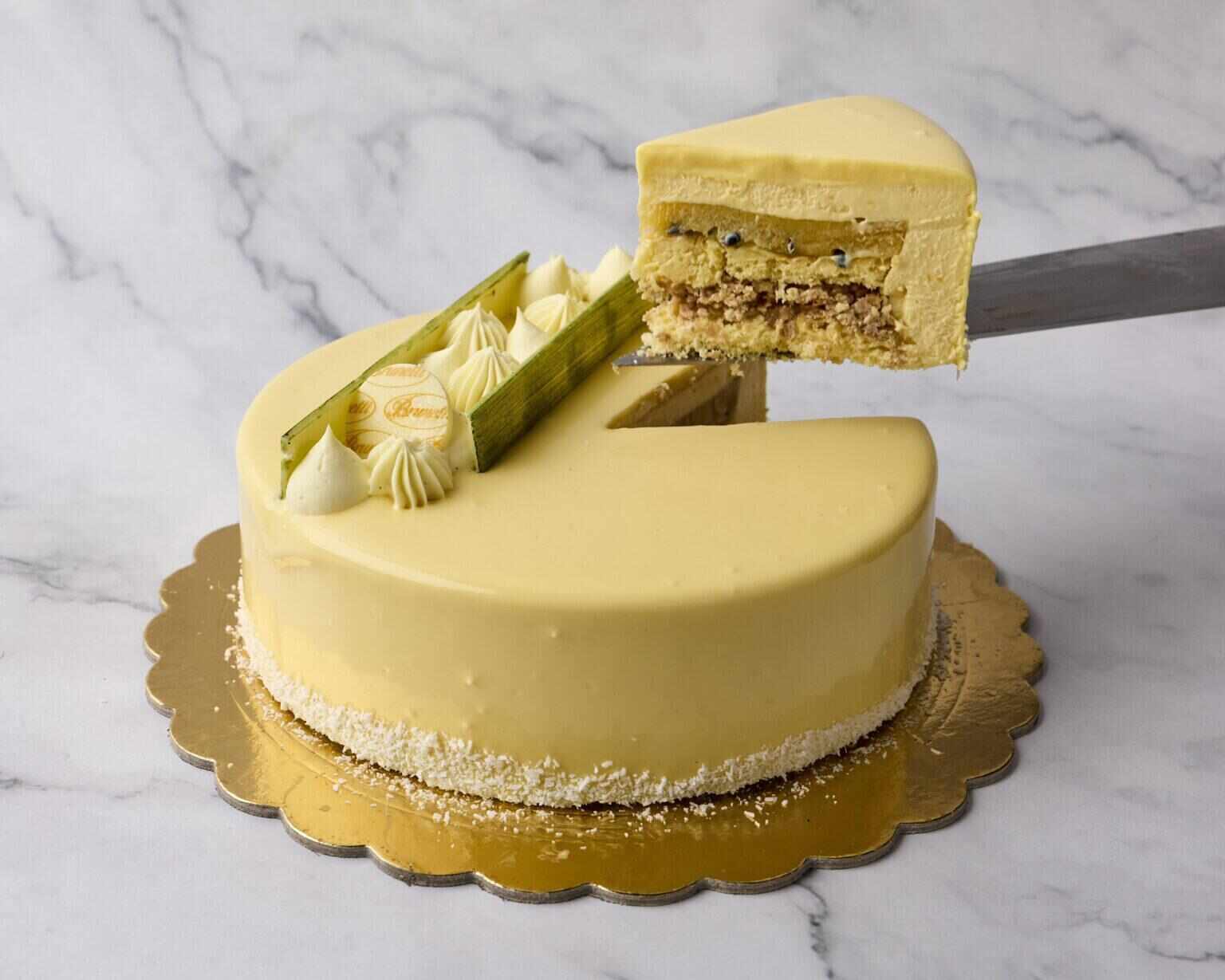 Summer Passion - Passionfruit Sponge Cake | Brunetti Classico