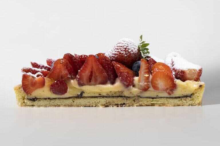 Biscoff Semi-Freddo Gelato Cake - Brunetti Classico Cafe Melbourne